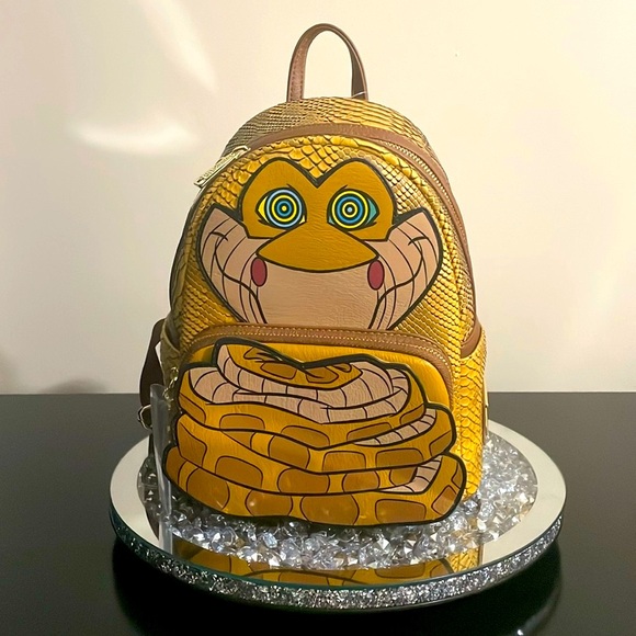 Loungefly | Bags | New Loungefly Disney Kaa Glow In The Dark Trust In ...